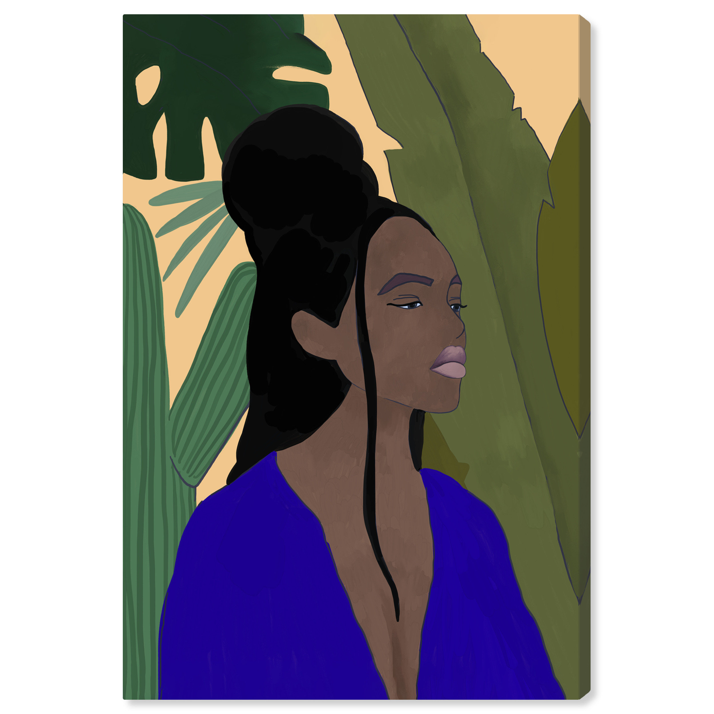 Winston Porter Kreiner Caribbean Girl On Canvas by Wynwood Studio Print ...