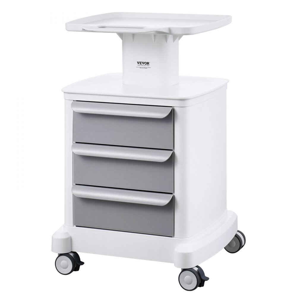 Stellweilan Tessberg 4 Tiers Lab Carts Mobile Medical Cart with 3 ...