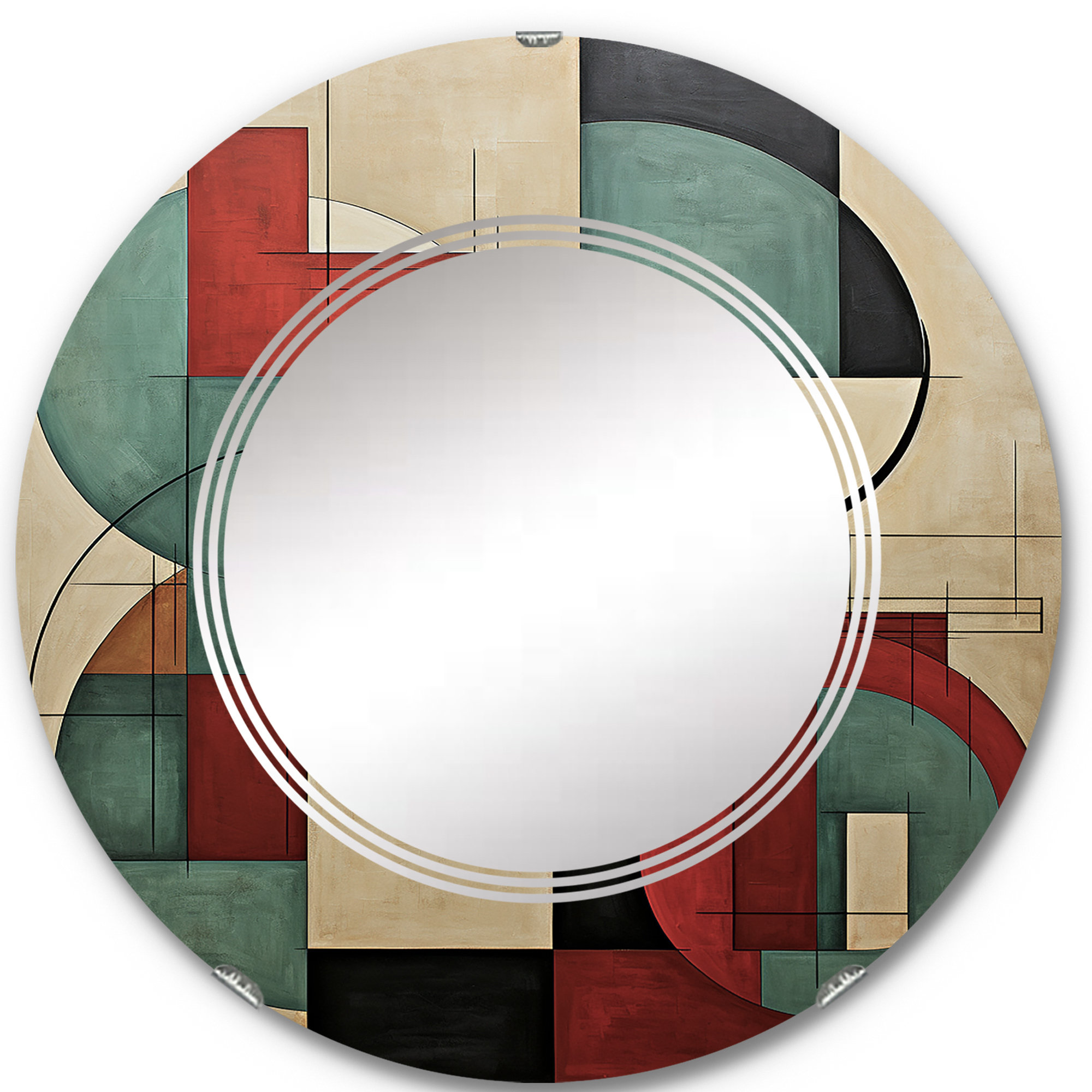 East Urban Home Winetta Round Wall Mirror | Wayfair