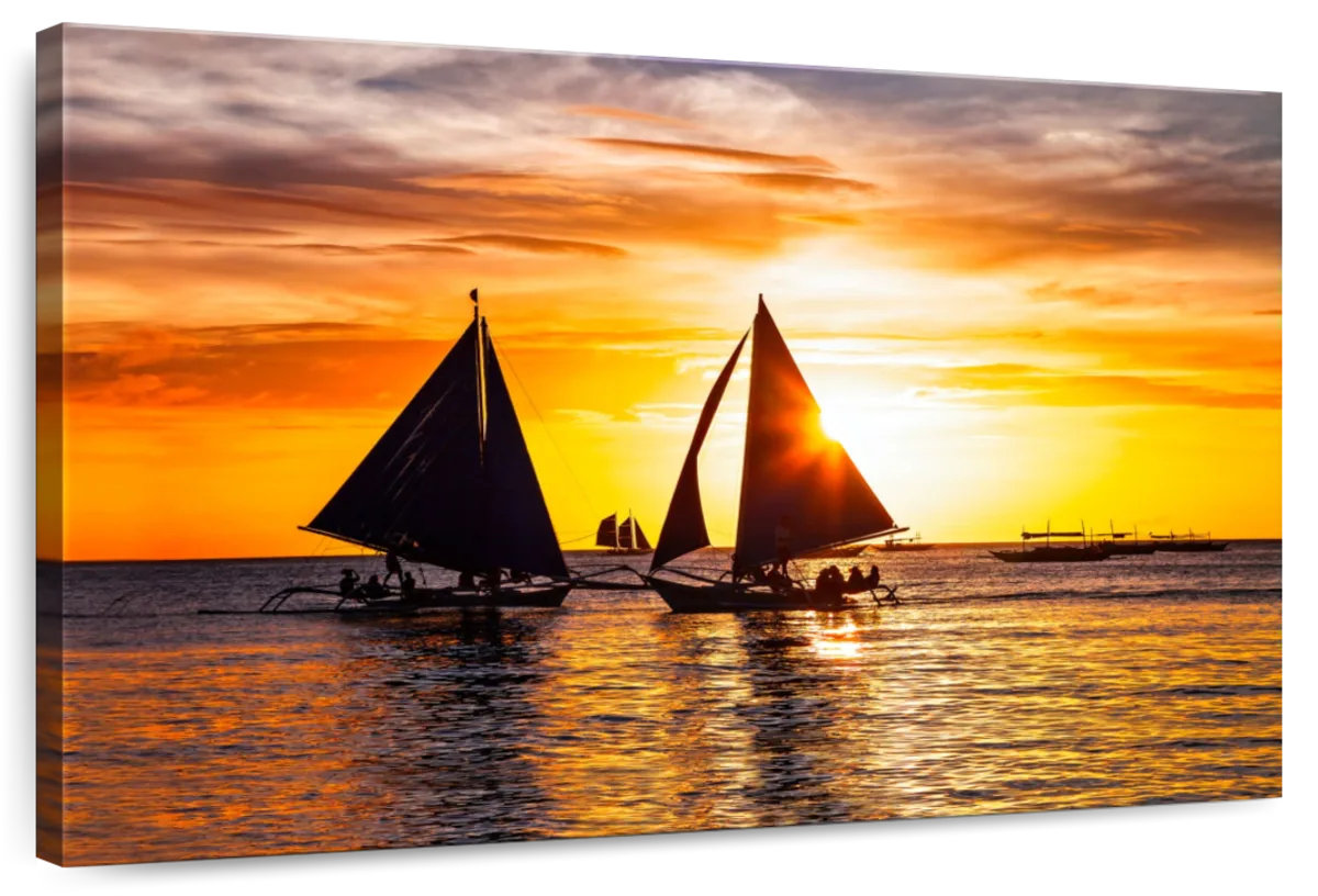 Ebern Designs Mehar Saint Martin Sailboats | Wayfair