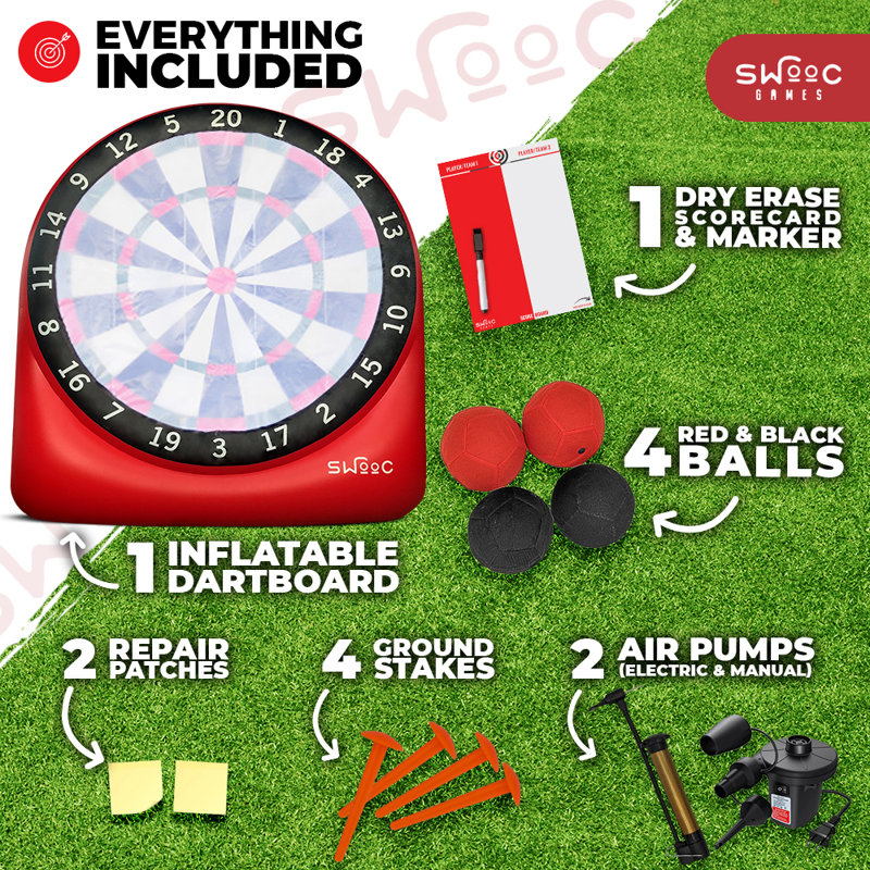 SWOOC Giant Kick Darts Game & Reviews - Wayfair Canada