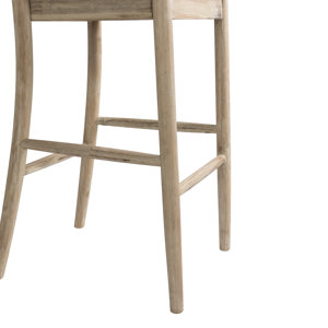 Sand & Stable Eugley Solid Wood Stool & Reviews | Wayfair