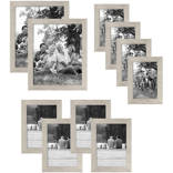 Haus and Hues Wood Picture Frame - Set of 9 | Wayfair