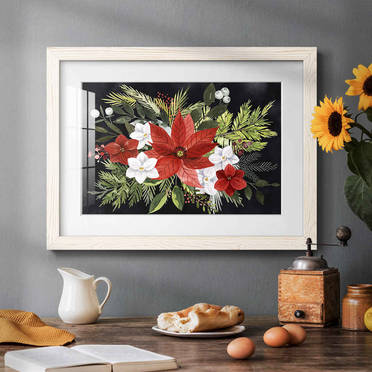 Winston Porter Heaven & Nature Collection A Framed On Paper Print | Wayfair
