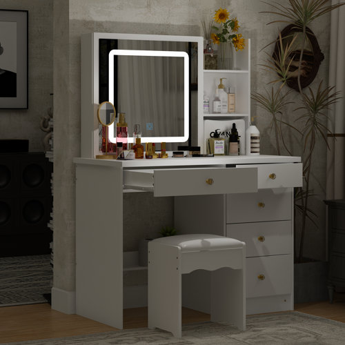 Red Barrel Studio® Jenkinsburg Vanity & Reviews | Wayfair