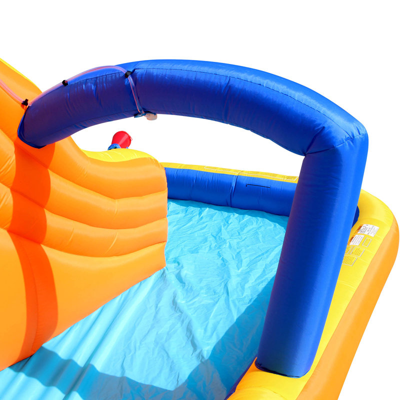 Banzai Rapid Falls Dual Slides Water Park Climbing Rope Lagoon for Ages ...