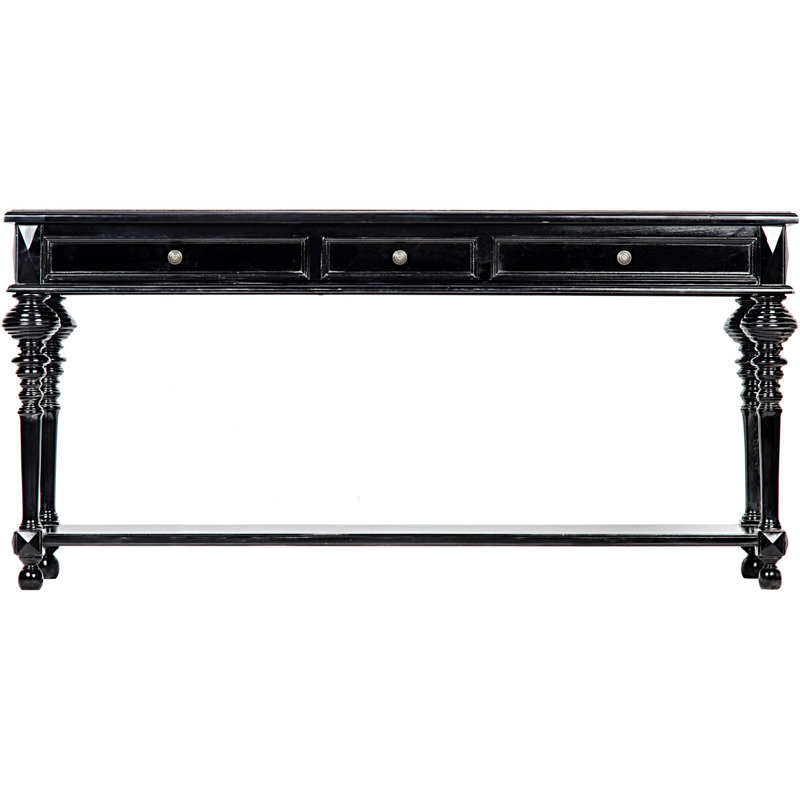 Noir Colonial Console Table | Wayfair