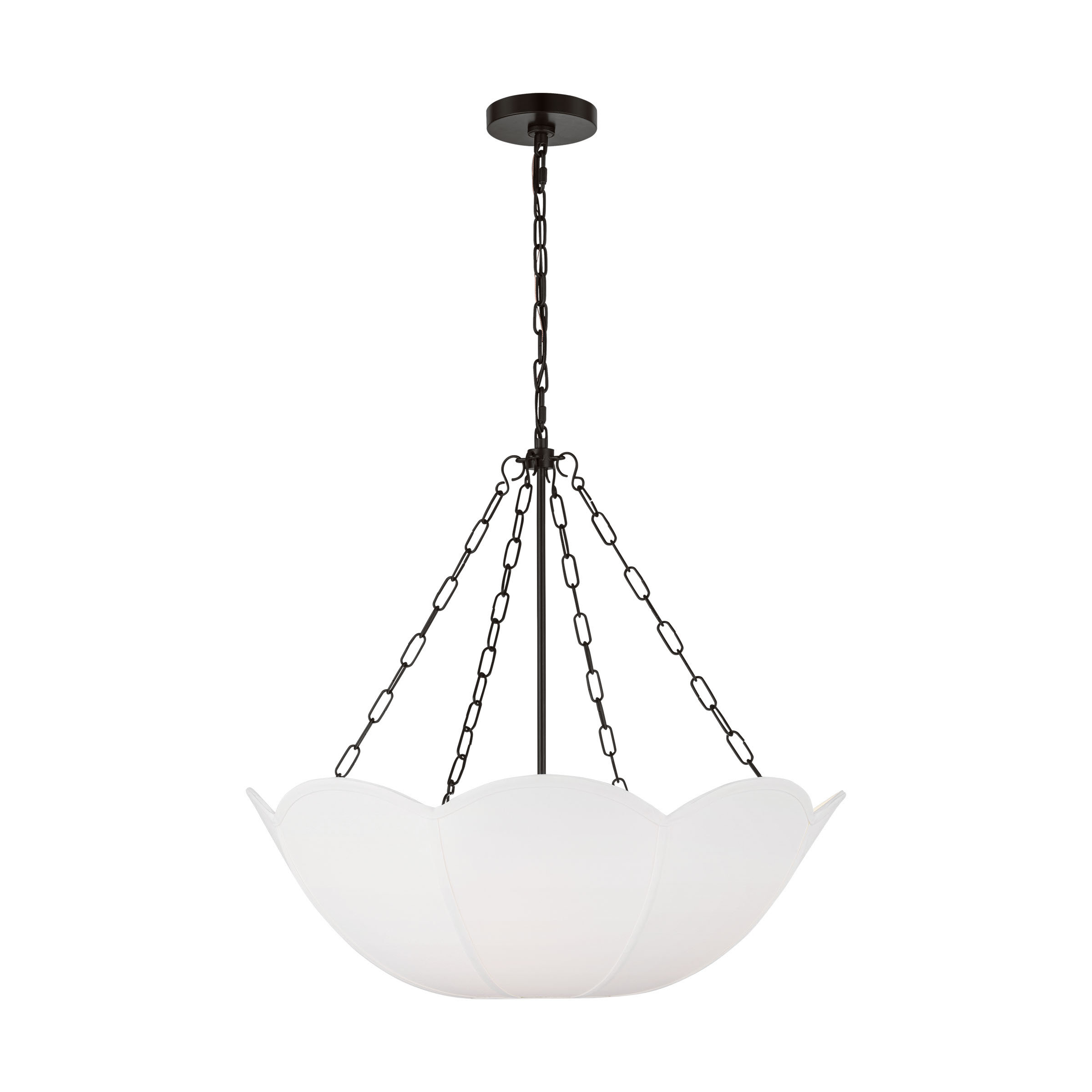 Latitude Run® Alexa Hampton Stassi Dining Room Chandelier With White ...