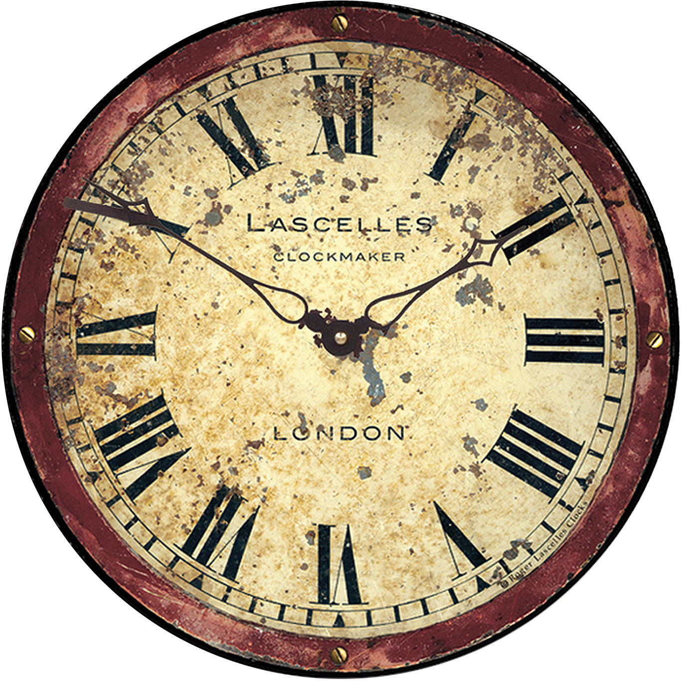 Roger Lascelles Clocks Rusty Looking Clockmaker's Dial - 36cm & Reviews ...
