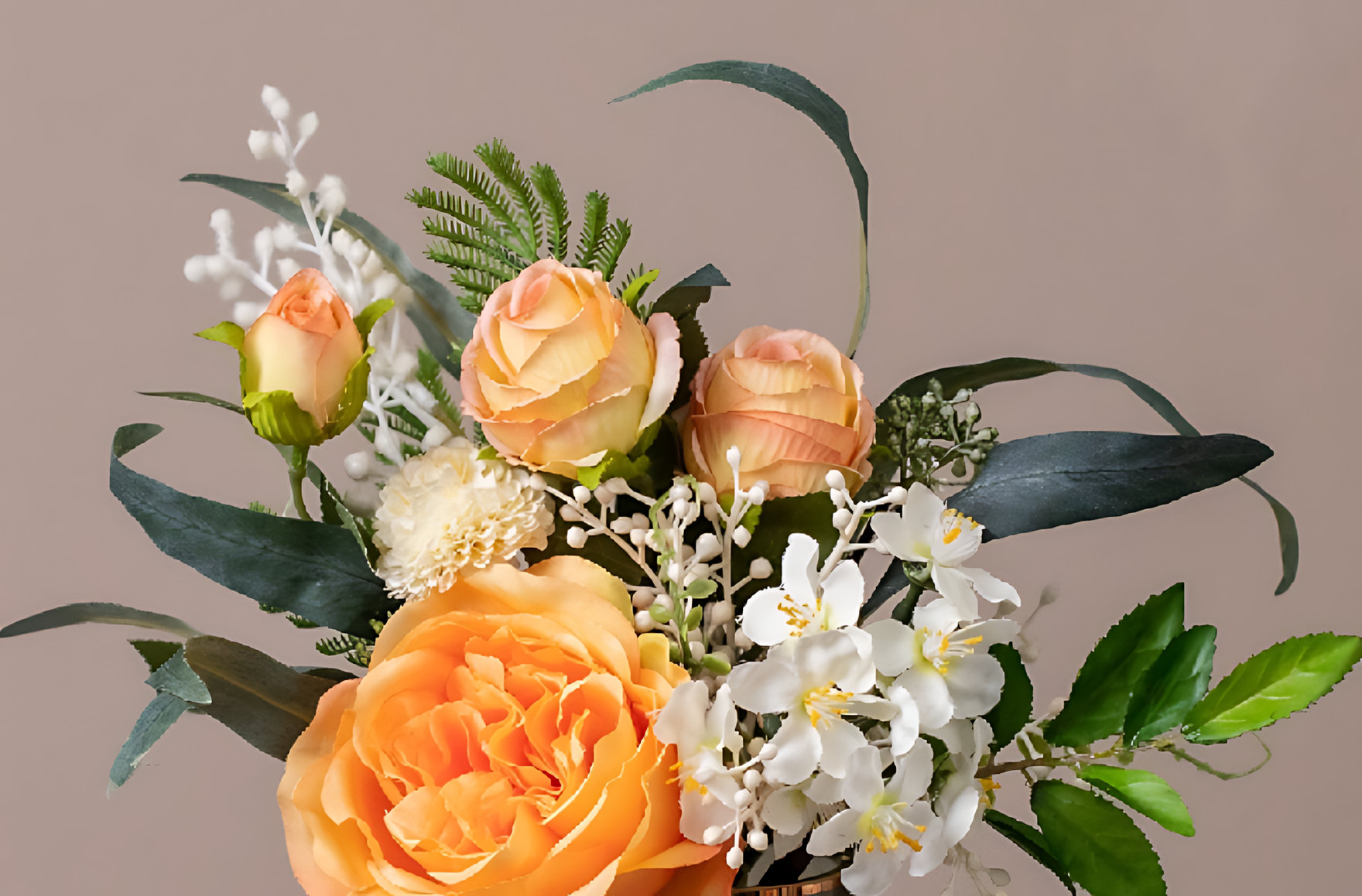 Primrue Mixed Assortment Floral Arrangement in Vase | Wayfair