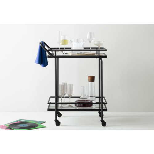 Modern Black Bar Carts | AllModern