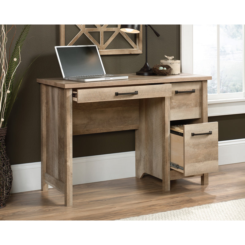 Millwood Pines Oak Finish Desk | Wayfair