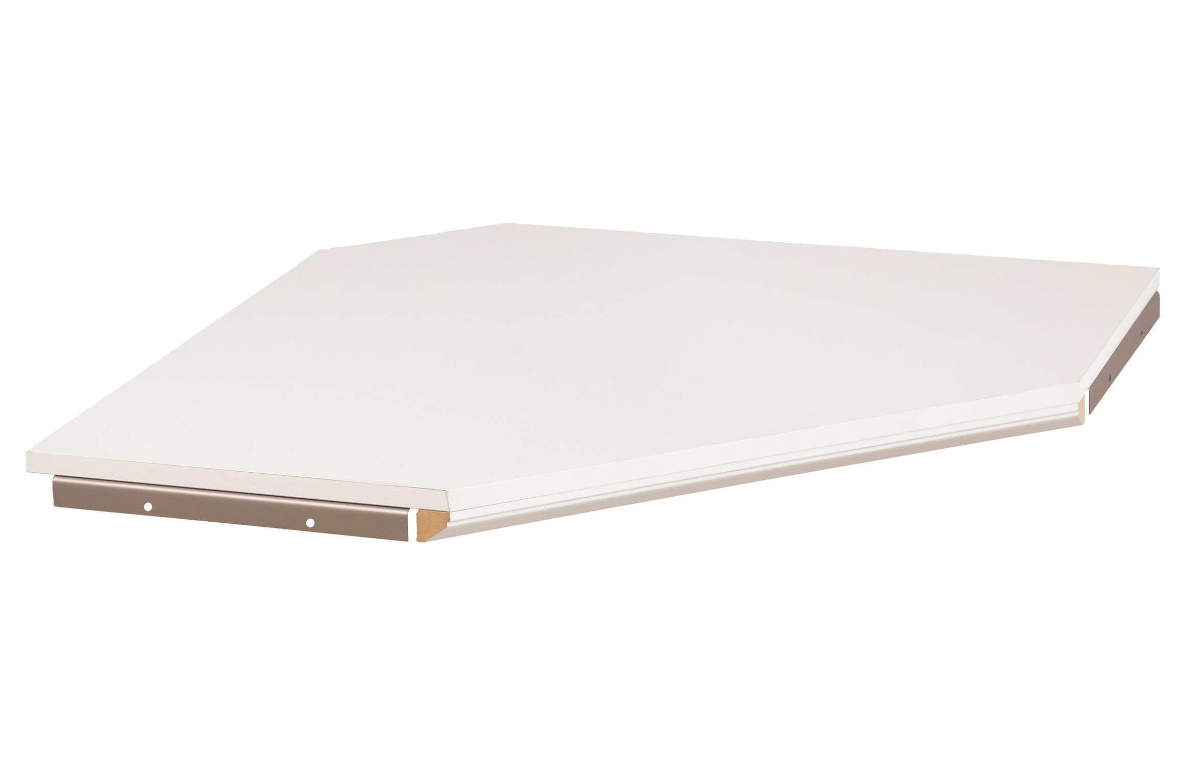 ClosetMaid Impressions 28 inch White Corner Shelf Kit | Wayfair