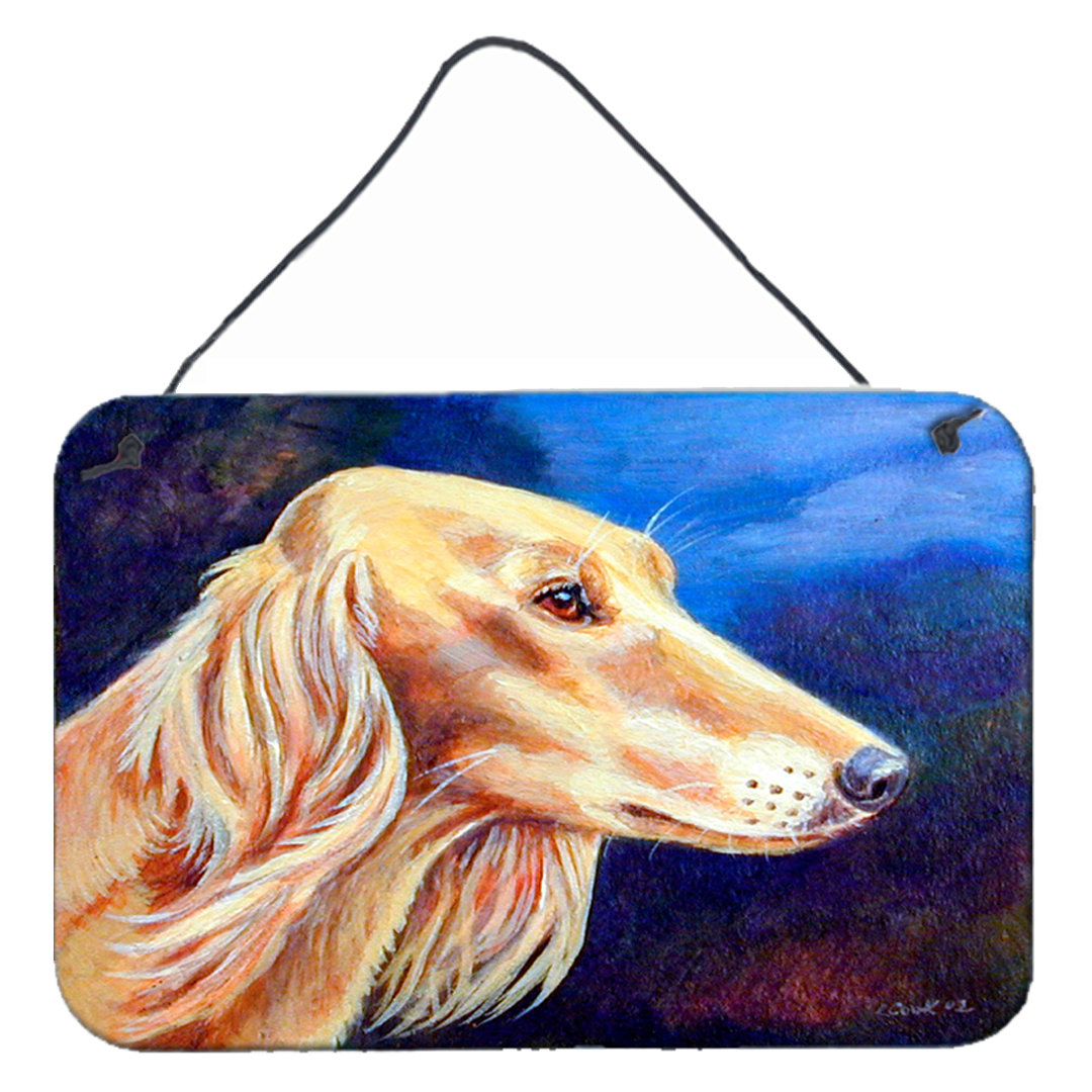 Caroline's Treasures Saluki by Lyn Cook Painting Print Plaque | Wayfair