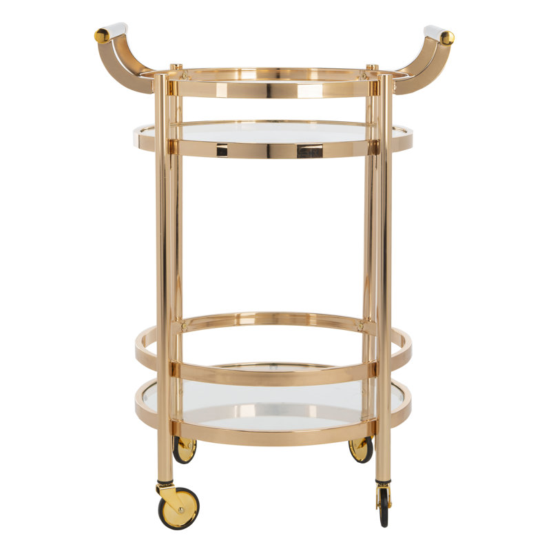 Wrought Studio Hendrum Bar Cart & Reviews | Wayfair