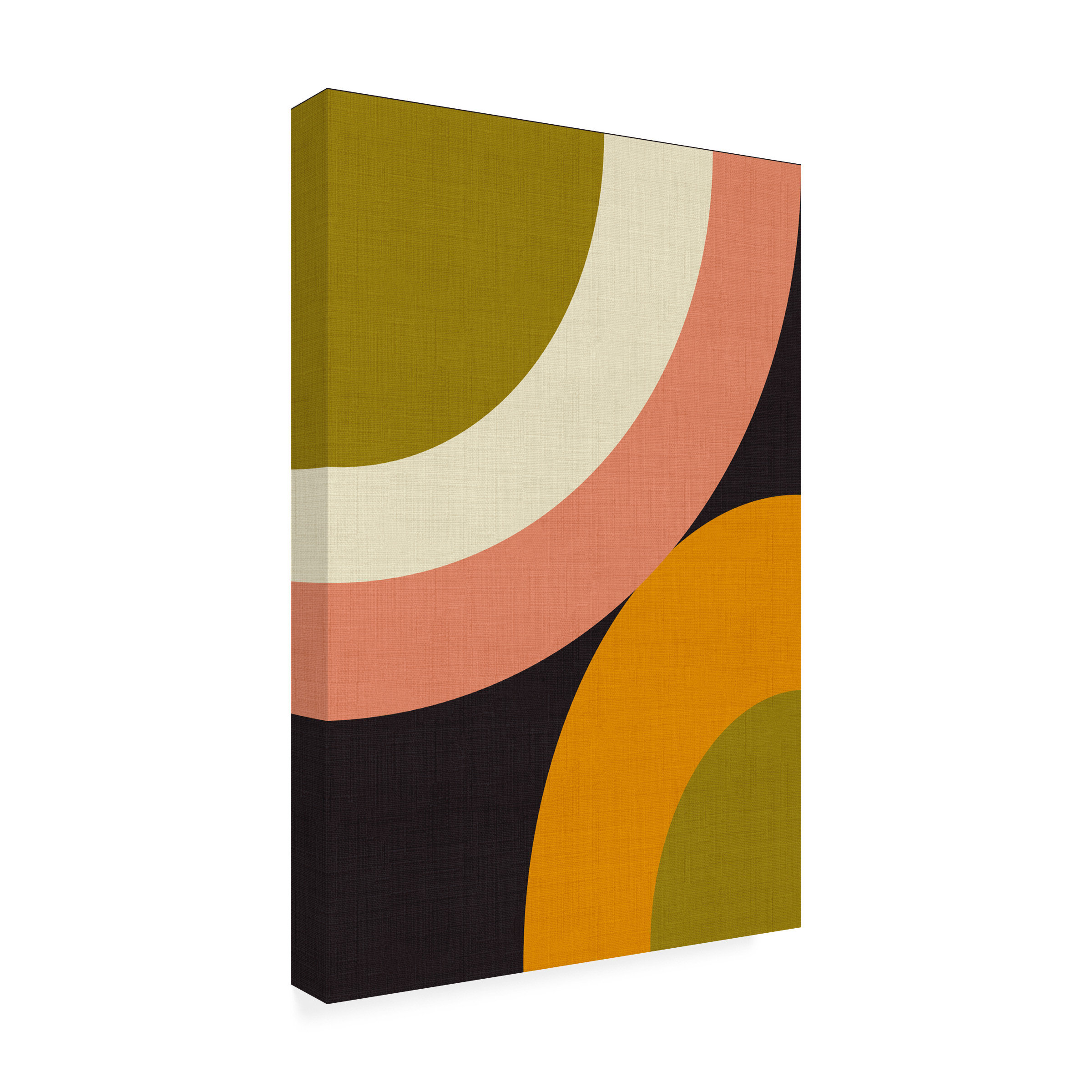 Trademark Fine Art Modern & Contemporary Geo Shapes Fall 21 Rounded ...