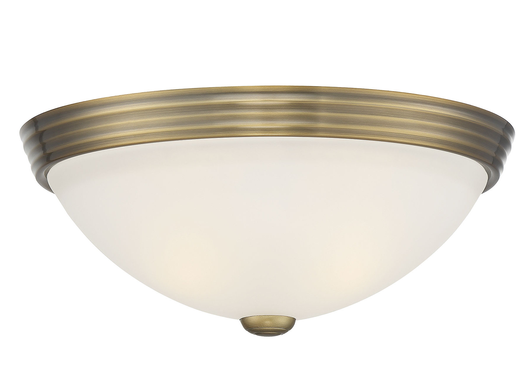 Charlton Home® Breanna 2-Light Flush Mount & Reviews | Wayfair