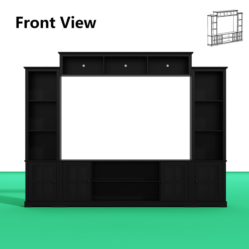 Latitude Run® Mayge Entertainment Center for TVs up to 65" & Reviews ...