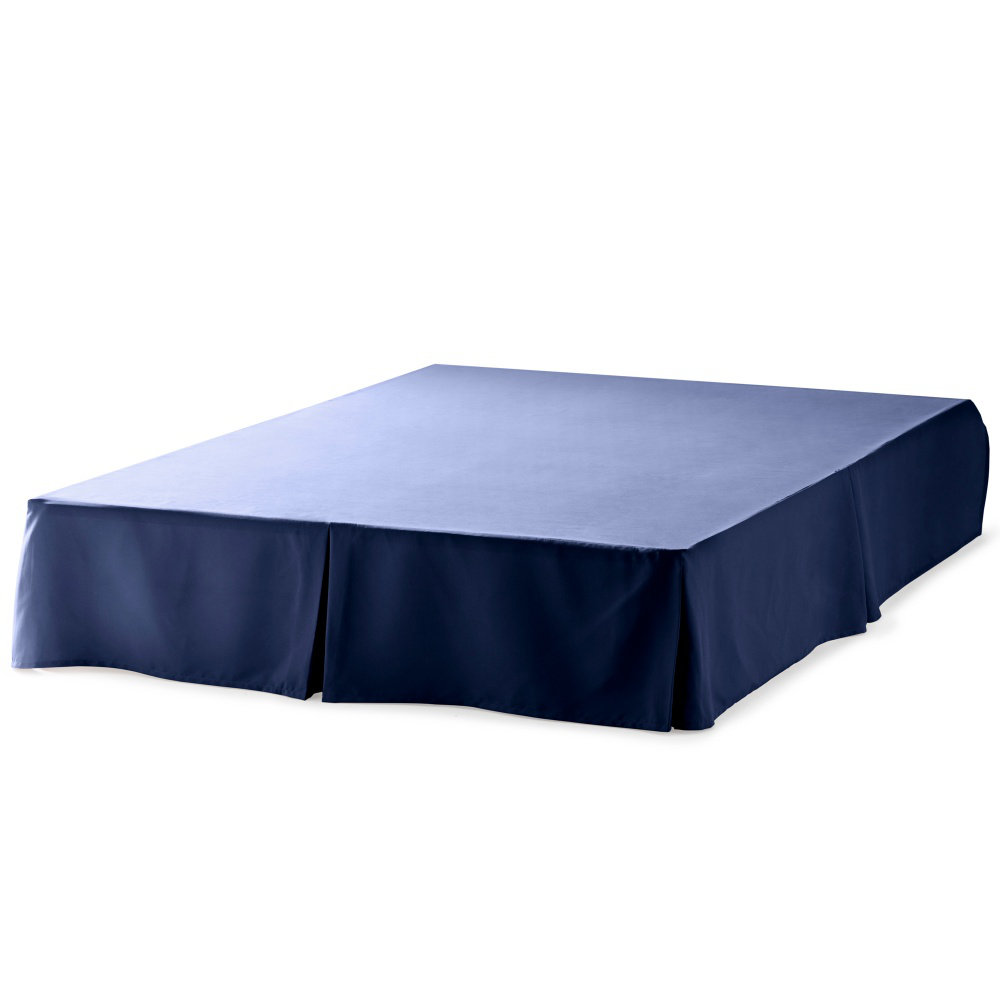 EvoNet Navy 80gsm Microfiber Bedskirt - Full Size, Decorative ...