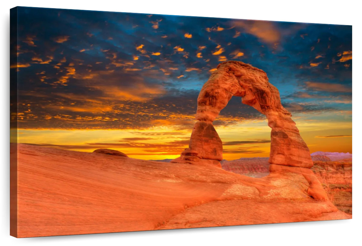 Millwood Pines Alvord Arches National Park At Twilight | Wayfair