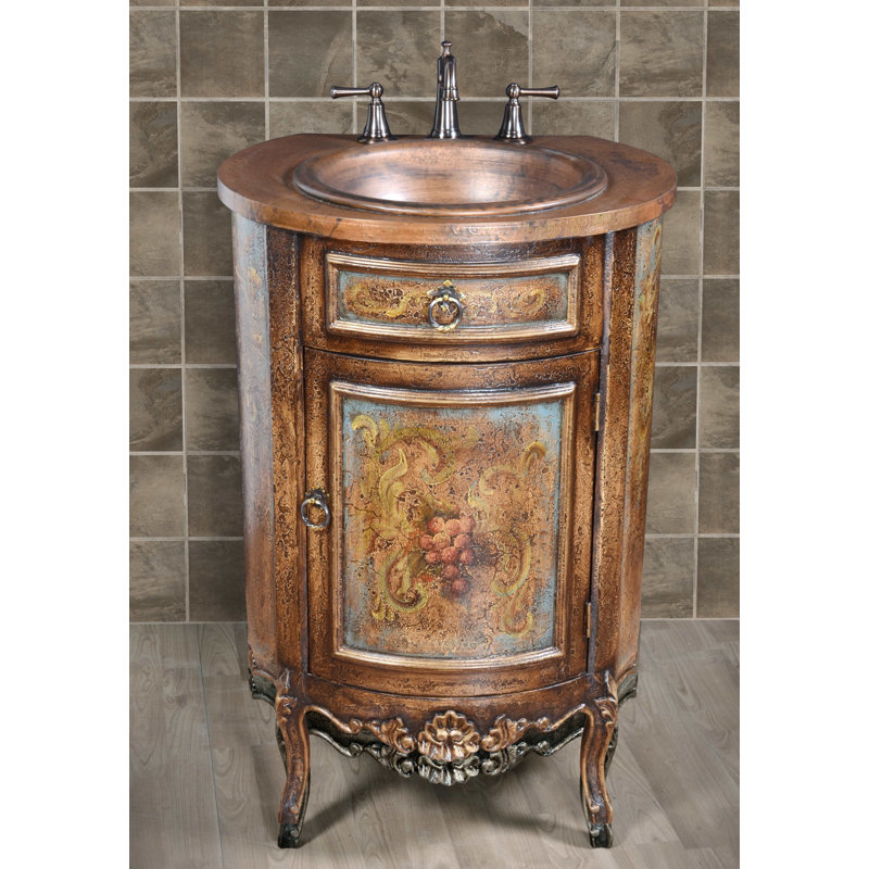 Astoria Grand Vizcarrondo 25" Single Bathroom Vanity & Reviews | Wayfair