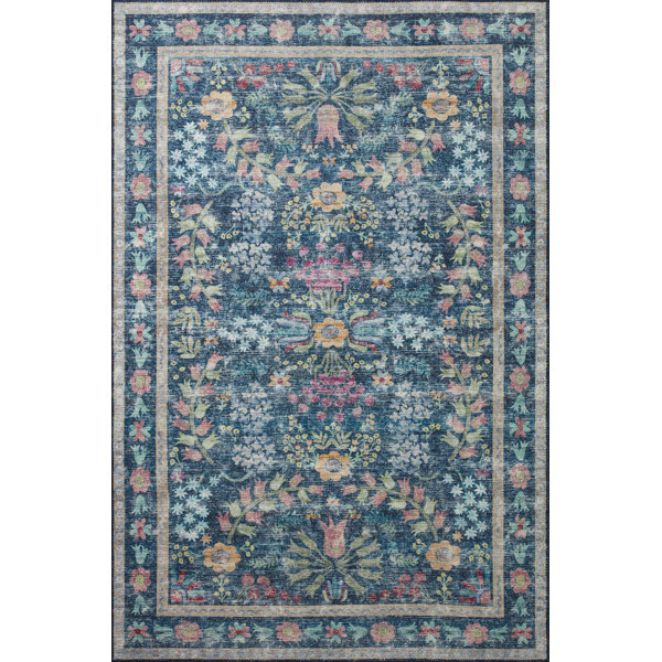 Blue Area Rugs You'll Love - Wayfair Canada