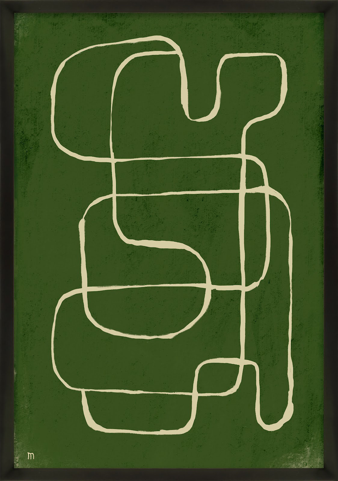 Lipman Art Line Works 1 By Studiom - Framed Wall Art | Perigold