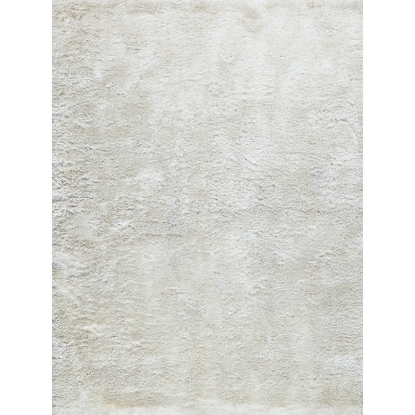 Exquisite Rugs Sumo Handmade Hand Loomed White Rug | Wayfair