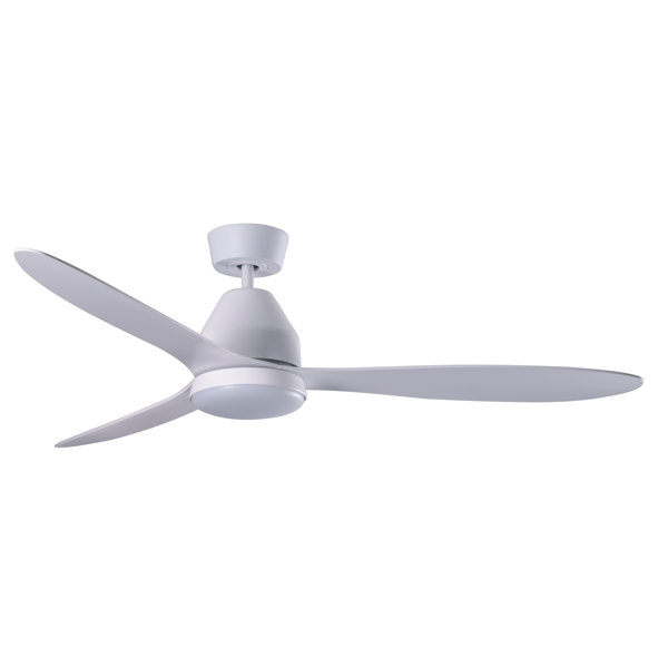 Lucci Air 56" 3 - Blade Standard Ceiling Fan with Remote Control and ...