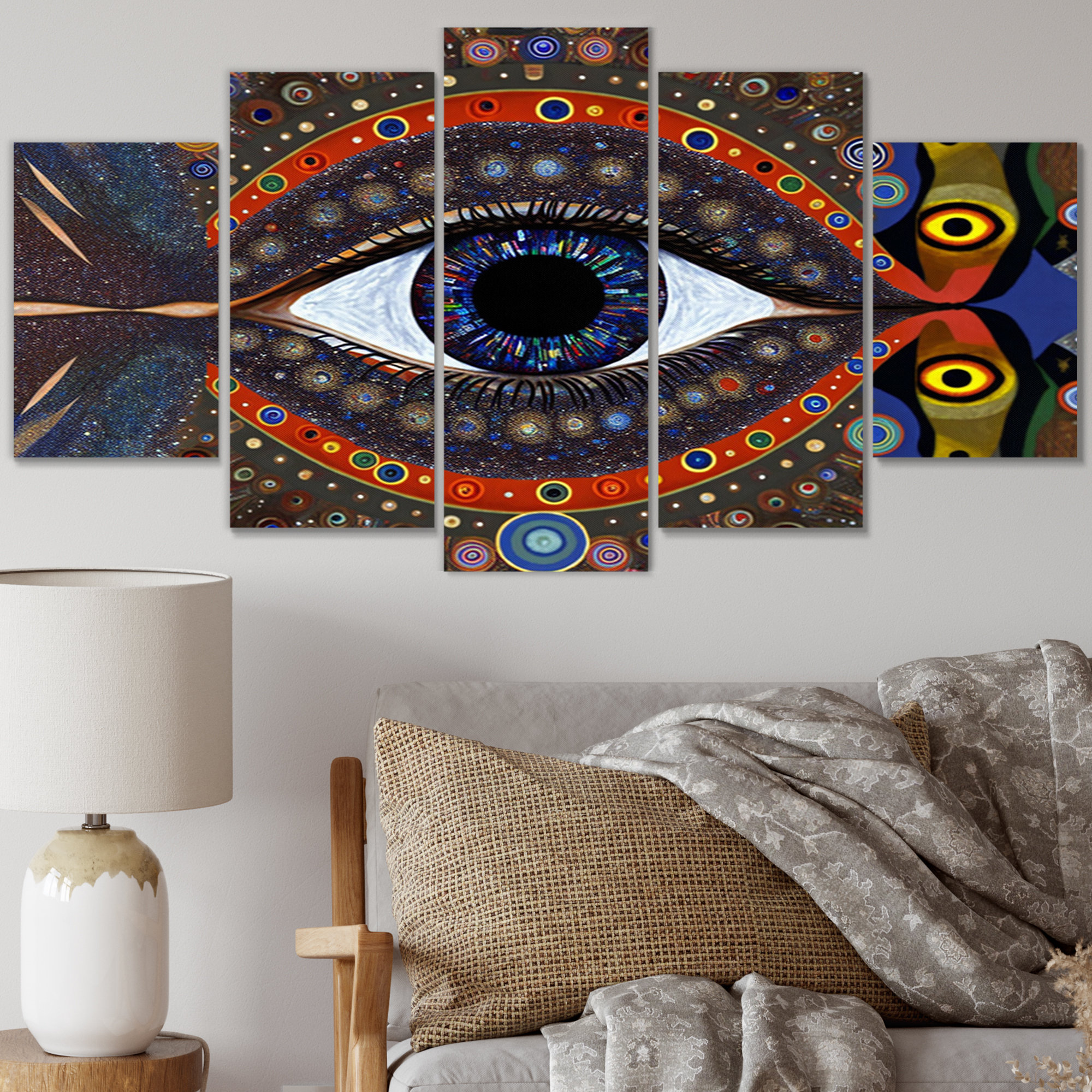 Design Art Sacred Vision Eye Of Consciousness II - Modern Wall Decor ...