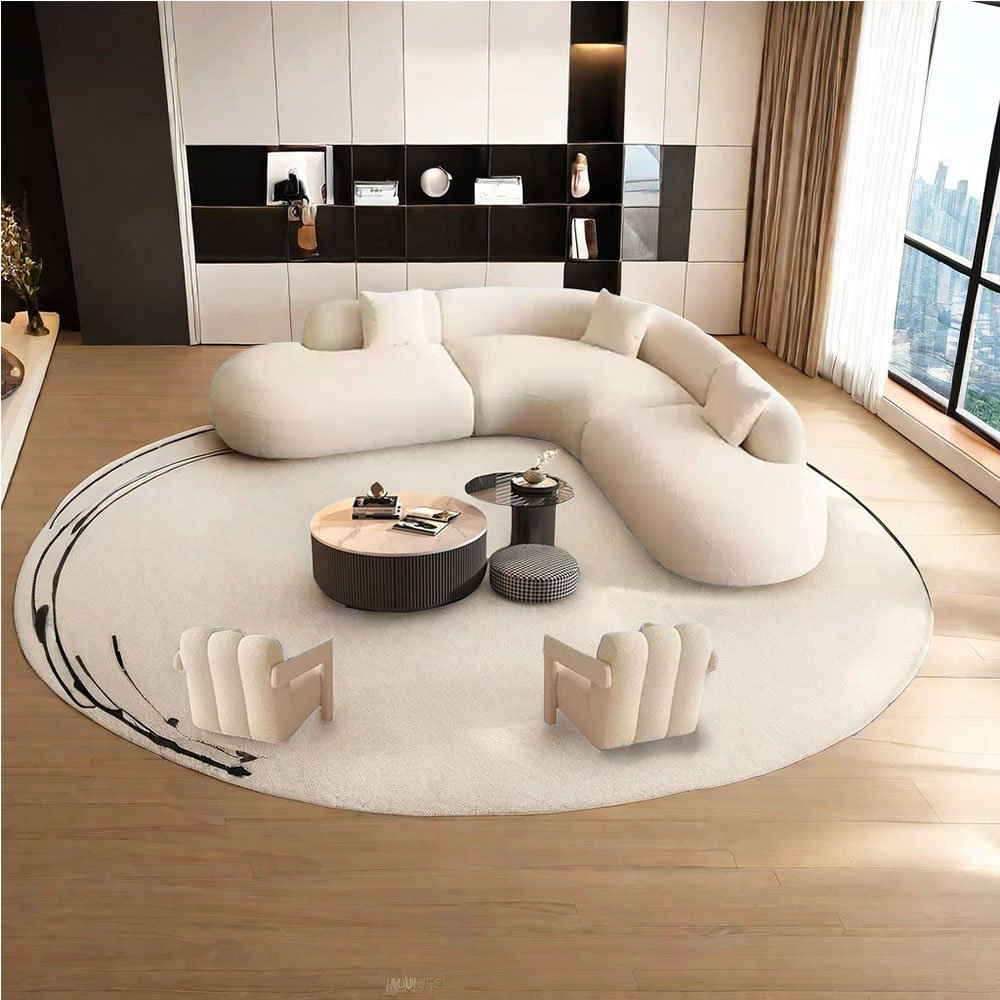 Danbenla design Curved meeting corner shaped sofa | Wayfair