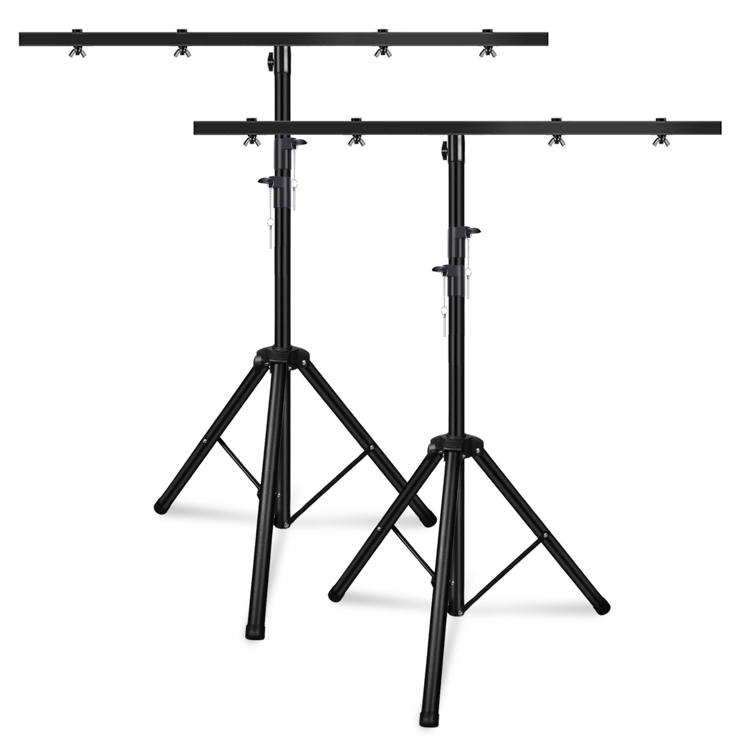 5 CORE 5Core DJ Light Stand 2Pc Adjustable Heavy Duty Stage Lights ...