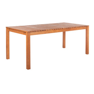 Highland Dunes Upper Stanton Wooden Dining Table | Wayfair