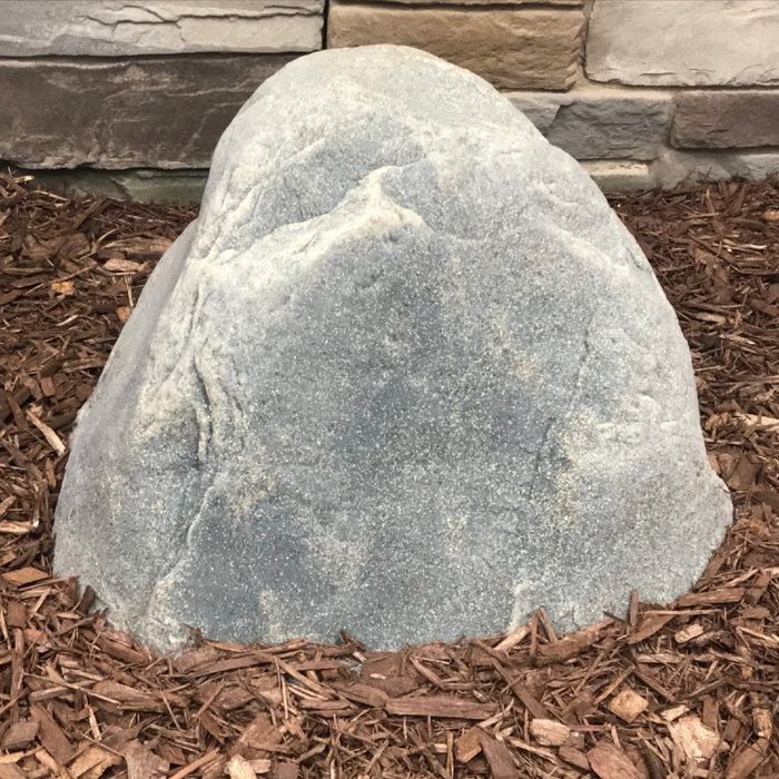 Millwood Pines Hackler Plastic Abstract Faux Rock & Reviews | Wayfair