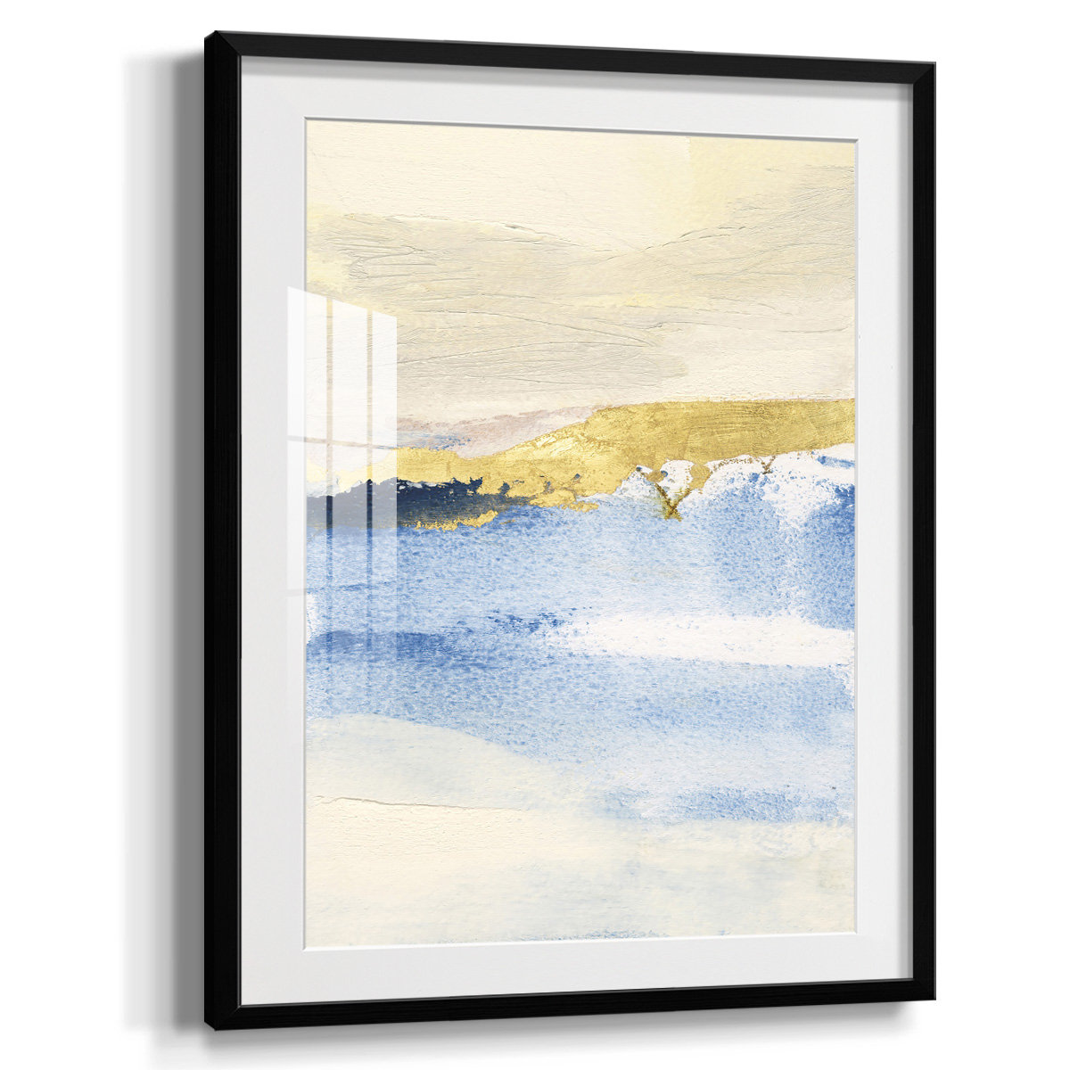 Wrought Studio™ Printed Bronze Suspension Study II Framed Print | Wayfair