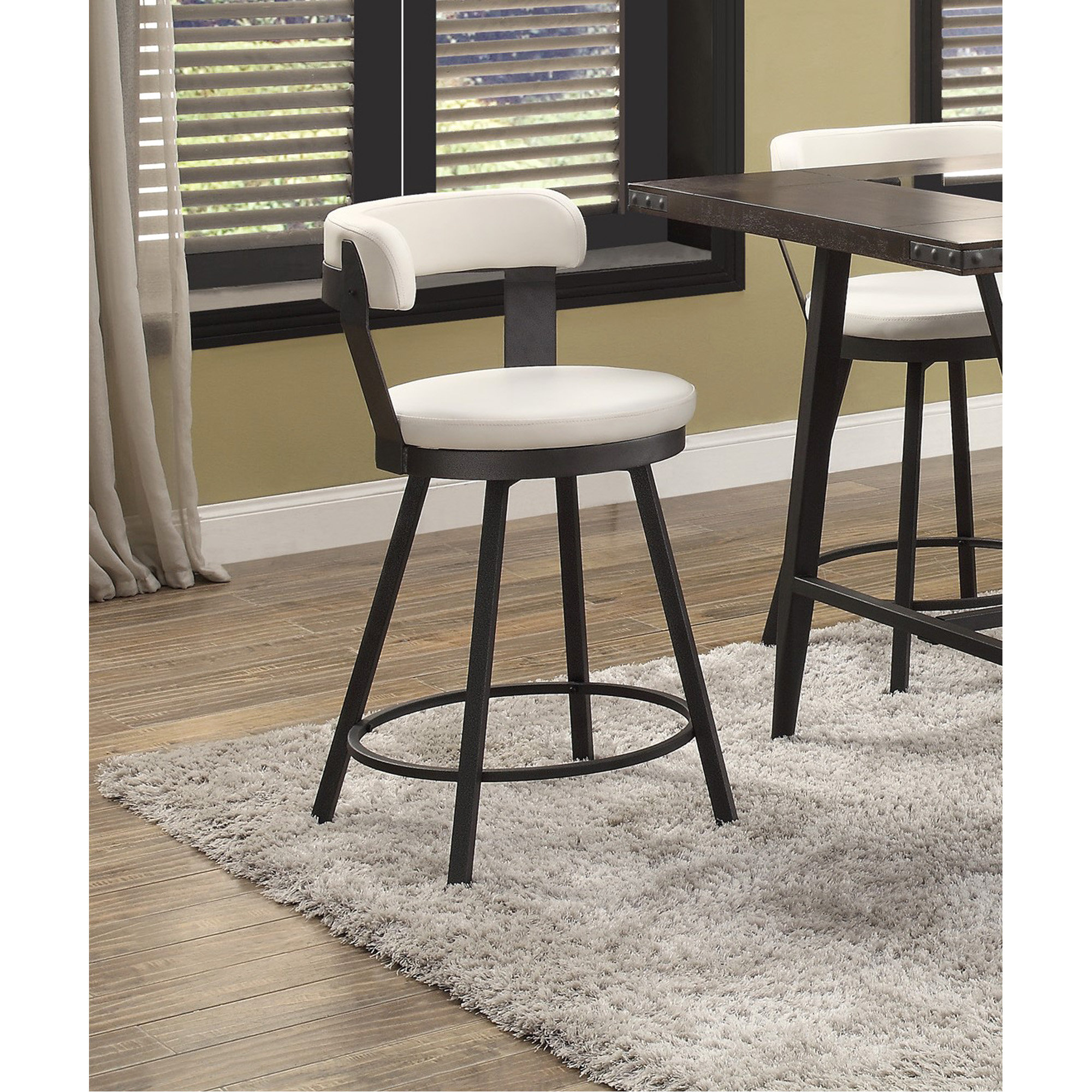 Corrigan Studio® Stylish And Durable Metal Base Counter Chairs With ...
