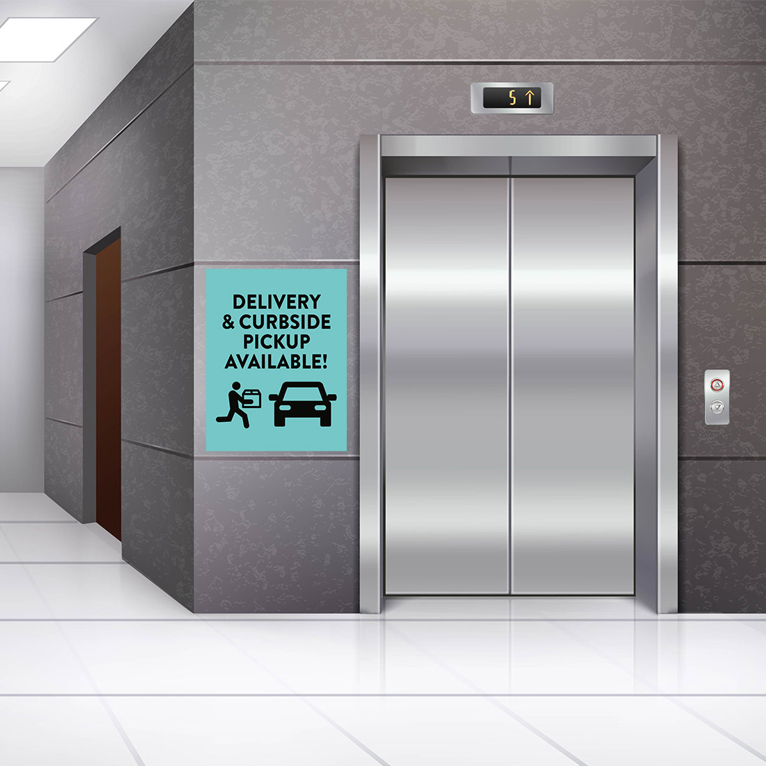 Koyal Wholesale Delivery & Curbside Pickup Available Business Sign ...