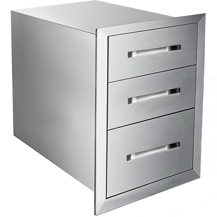 VEVOR 18'' Stainless Steel Drop-In Drawers & Reviews | Wayfair