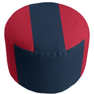 East Urban Home Tennessee Football Upholstered Ottoman | Wayfair