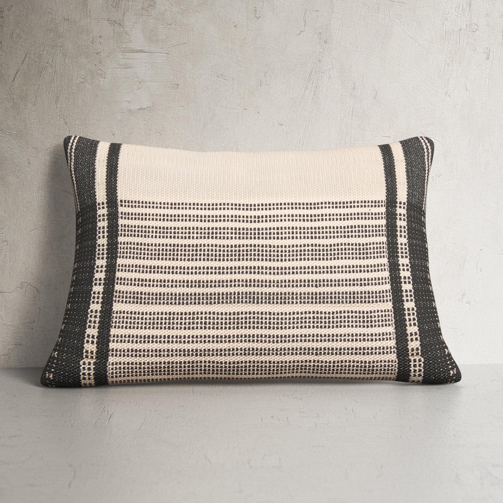 100% Cotton Lumbar Rectangular Pillow Cover | Birch Lane