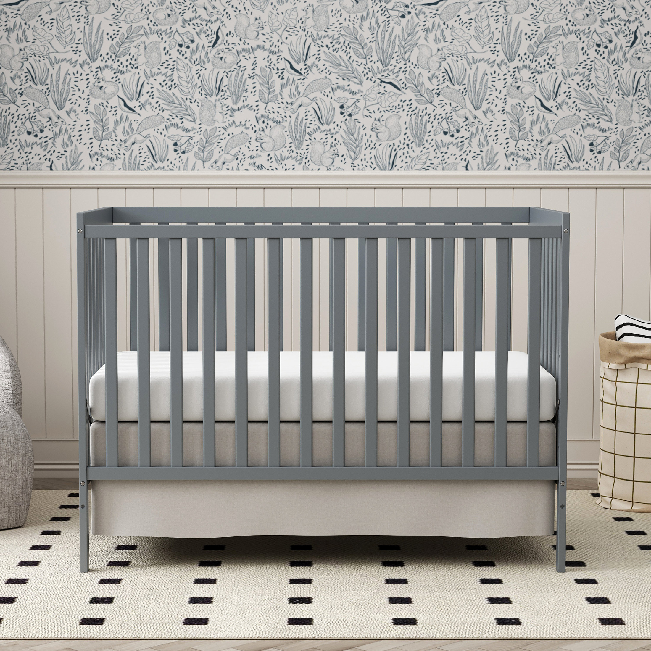 Harriet Bee 5-in-1 Convertible Baby Crib & Reviews | Wayfair