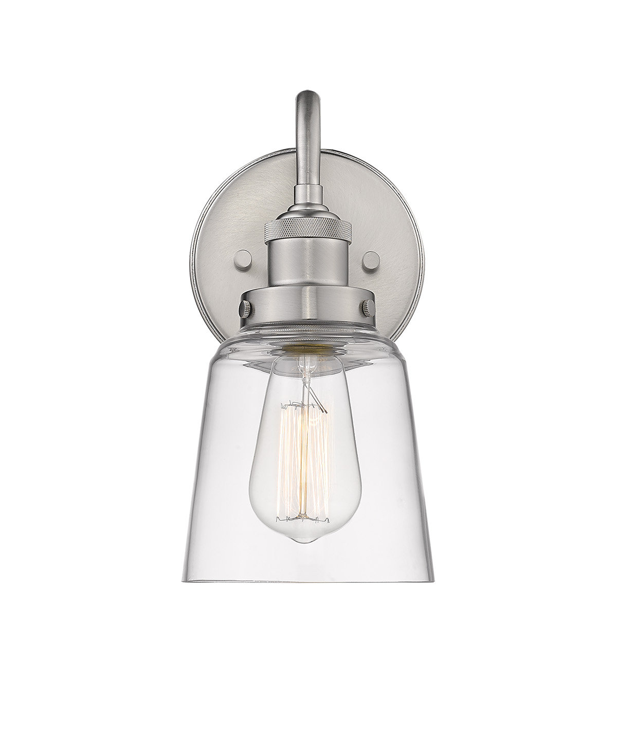 Longshore Tides Ceresco 1 - Light Dimmable Armed Sconce | Wayfair