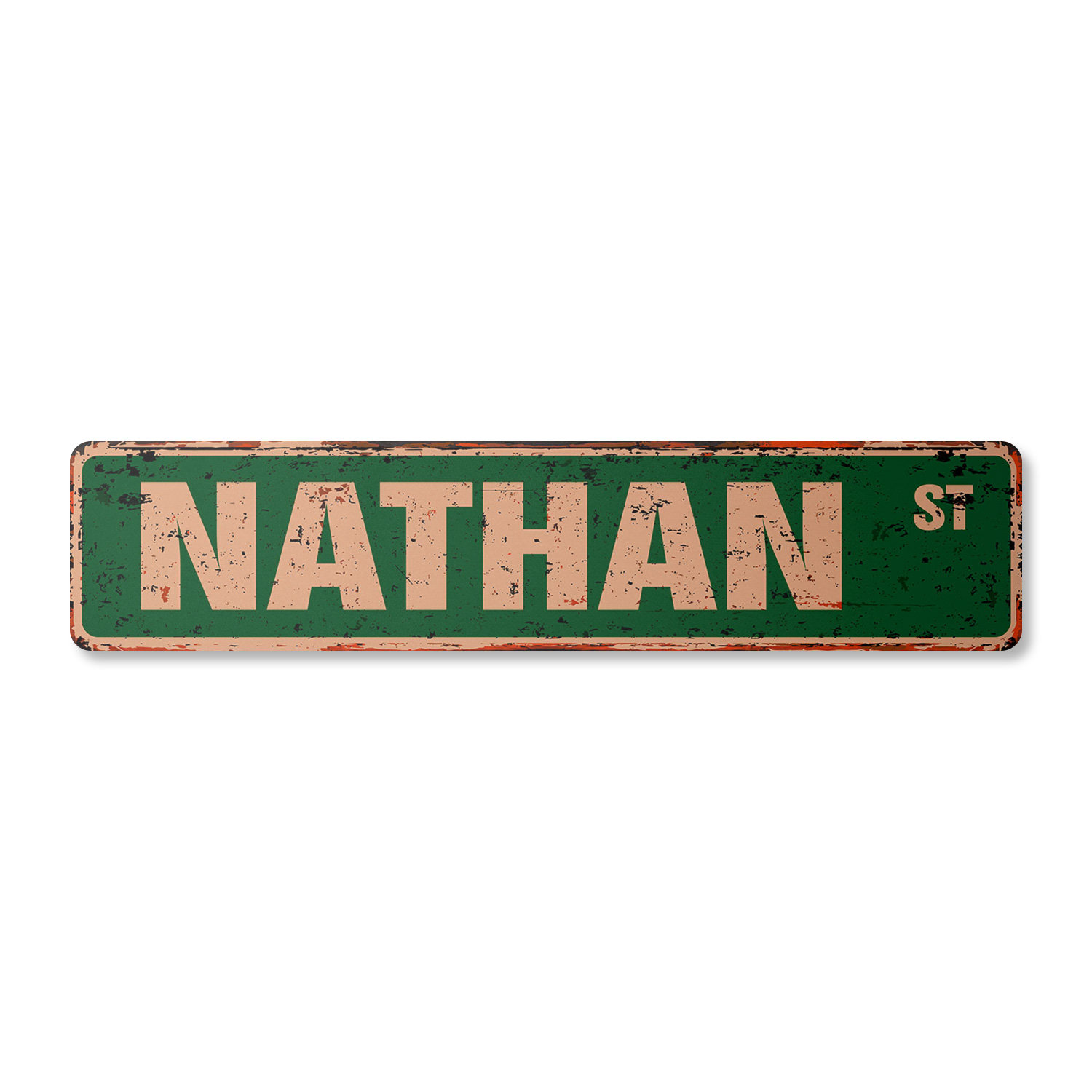 SignMission Nathan Aluminum Street Sign | Wayfair