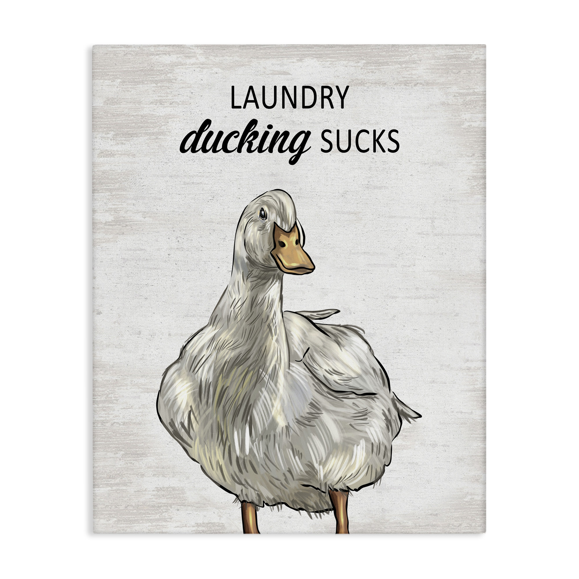 Ophelia & Co. Sassy Laundry Duck Canvas, design by Lettered and Lined ...