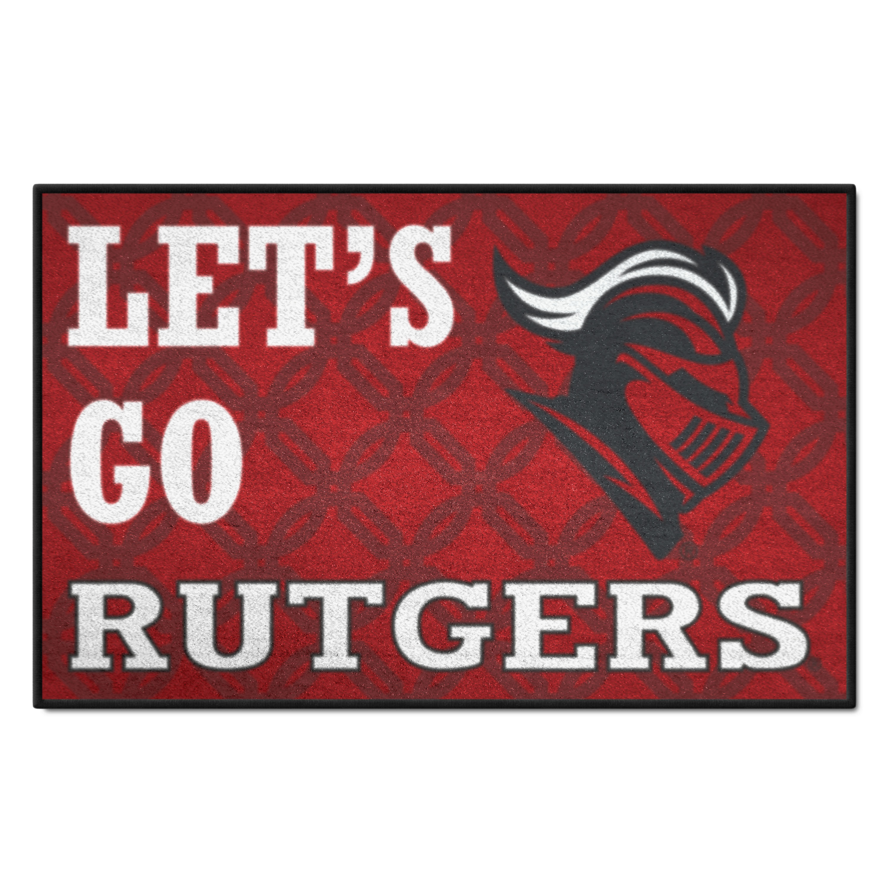 FANMATS Rutgers_Rutgers Starter Mat Accent Rug - 19In. X 30In. Slogan ...