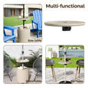 Ebern Designs Plateau de table pour parasol d'extérieur pour patio ...