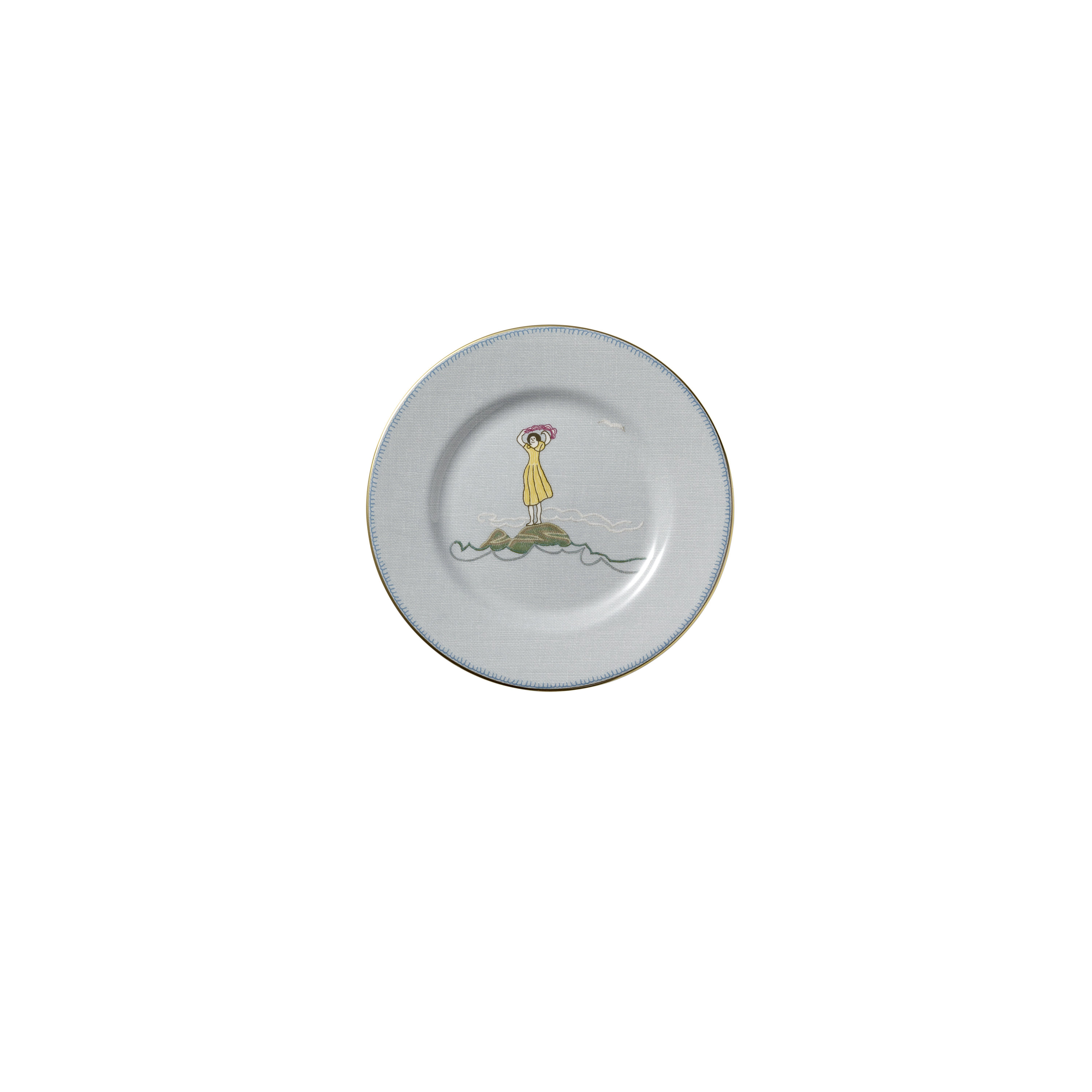 Wedgwood Kit Kemp Sailors Farewell Bread & Butter Plate 7" | Perigold