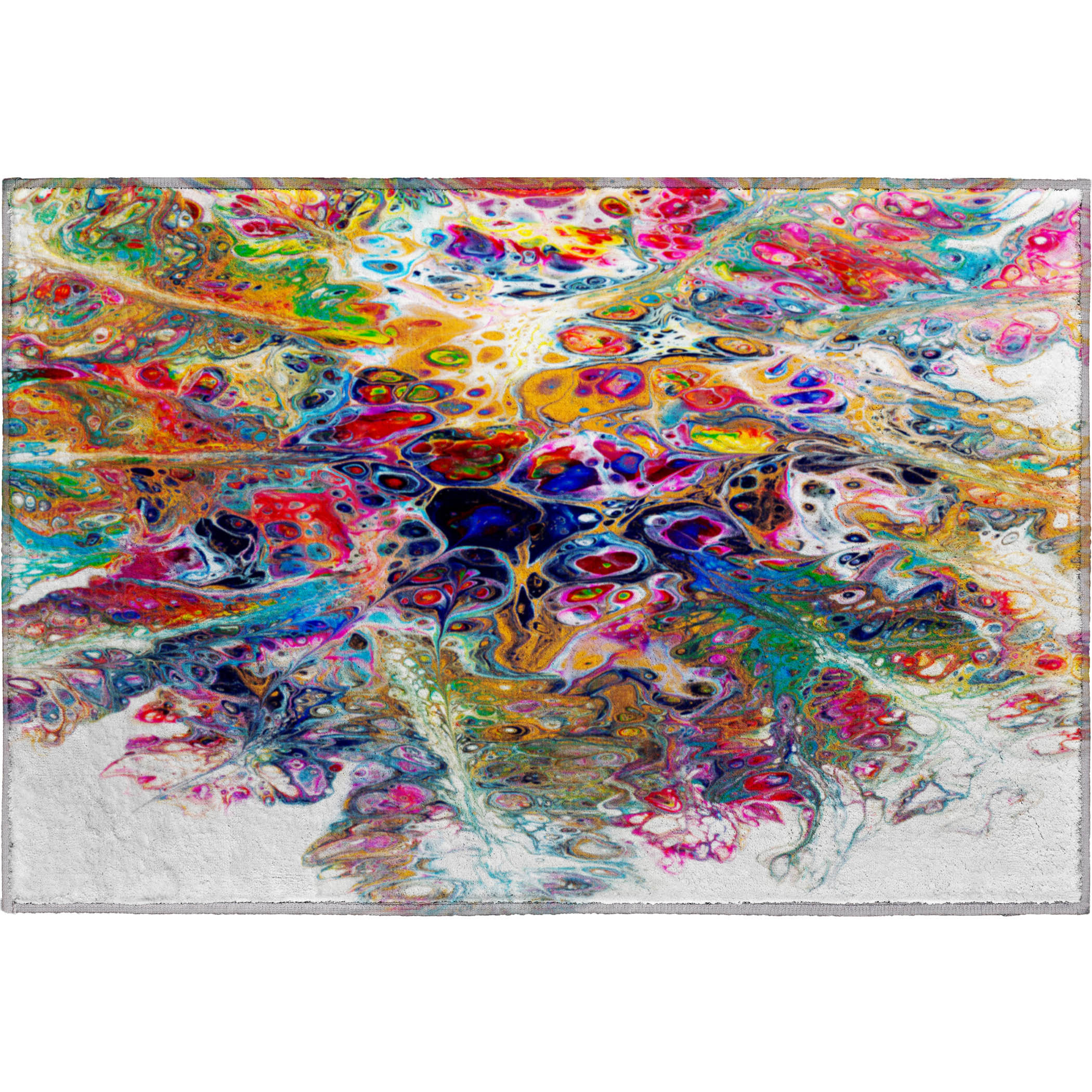 Everly Quinn Premium Machine Washable Mayfield Kaleidoscope Rug | Wayfair