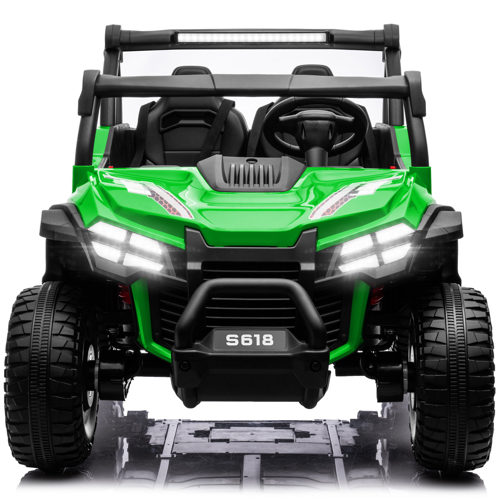 Kulamoon 24V Kids Ride On Toy Car Utv For Kids, 2 Seater & Reviews ...