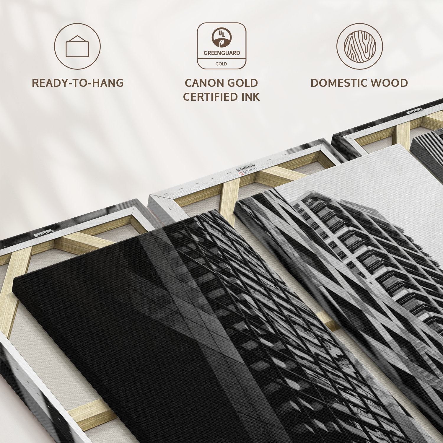 Latitude Run® " Skyscraper Buildings " 3 - Pieces on | Wayfair